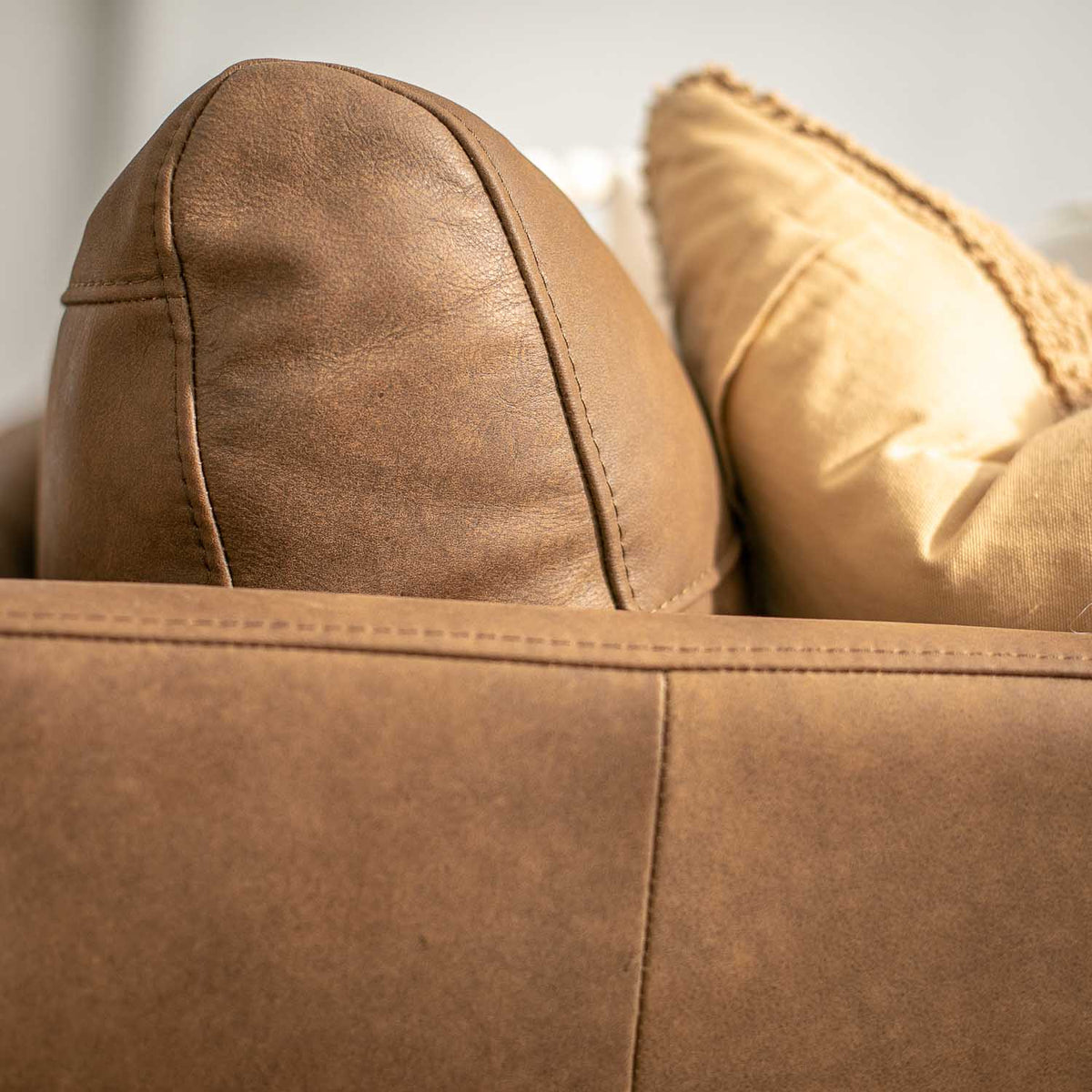 Ruby Leather 2 Seat Sofa | Secret Sofa